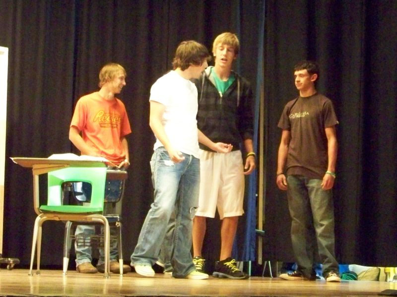 St. Francis - Speech Class Presents Skits for Grade School