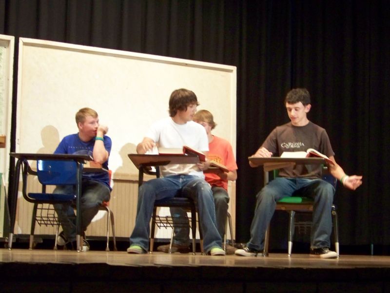 St. Francis - Speech Class Presents Skits for Grade School