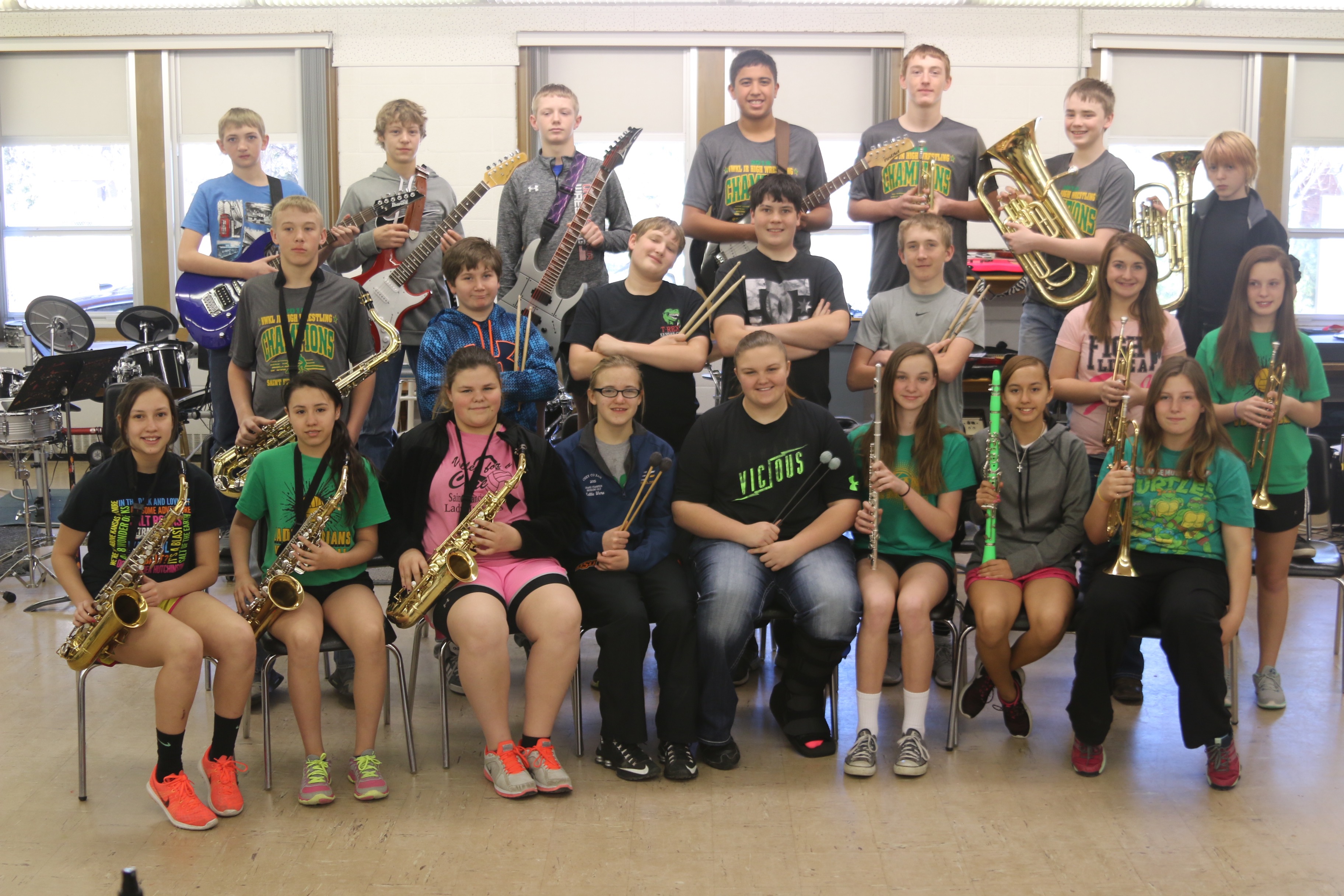 St. Francis - Junior High Band 2015-2016