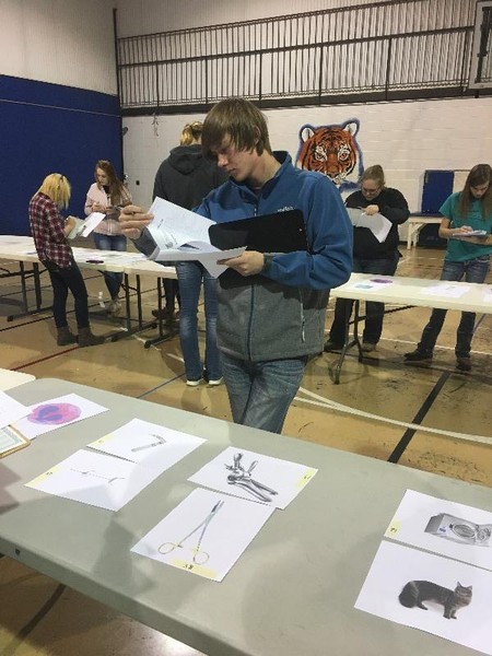 St. Francis - FFA Students Compete in Vet Science